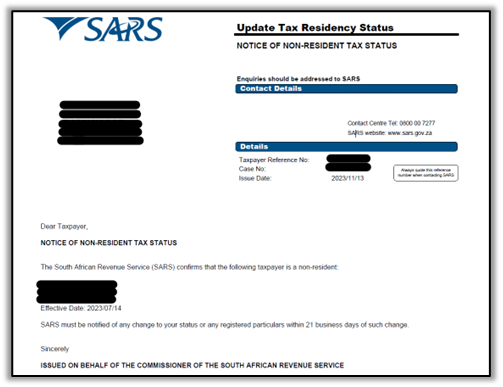 Breaking Tax Ties How To End South African Tax Residency